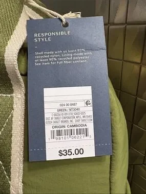 Universal Thread | Bags | Universal Thread Green Nylon Convertible ...